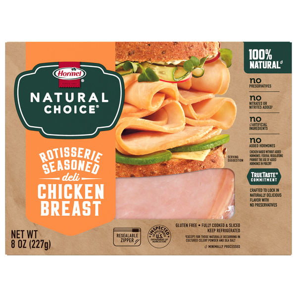 Save on Hormel Natural Choice Rotisserie Seasoned Deli Chicken Breast ...