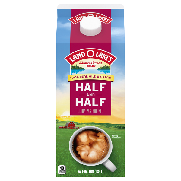 Save on Land O Lakes Half & Half Cream Order Online Delivery | MARTIN'S