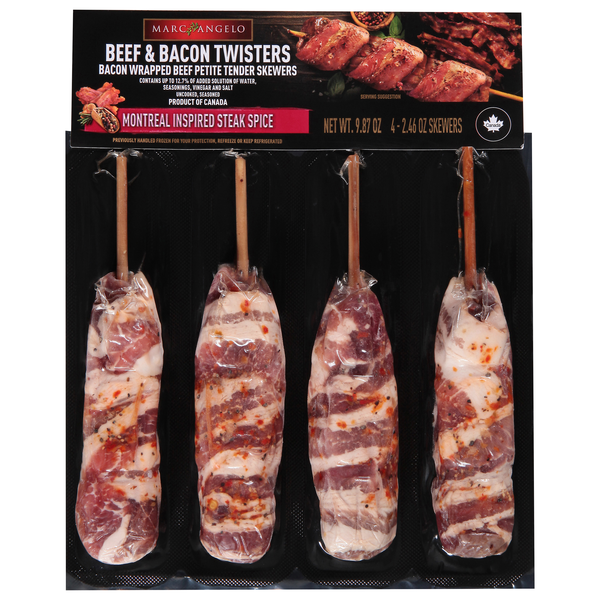 Save on Marc Angelo Montreal Spice Bacon Twisters Beef Petite Tender ...