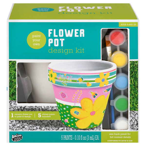 Save on Anker Art Ceramic Flower Pot Design Kit Order Online Delivery ...