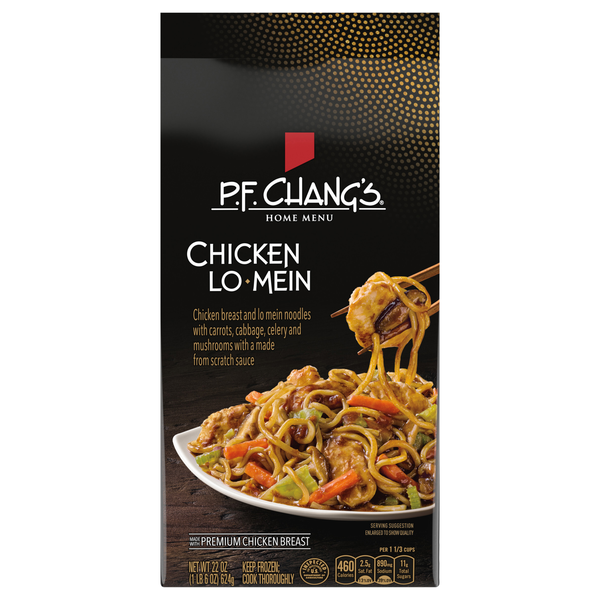 Save on P.F. Chang's Home Menu Chicken Lo Mein Noodle Frozen Skillet ...