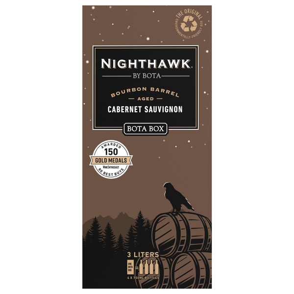 Save on Bota Box Nighthawk Black Bourbon Barrel Aged Cabernet Sauvignon ...