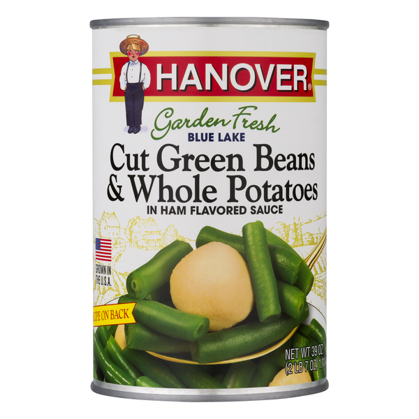 Save on Hanover Cut Green Beans & Whole Potatoes in Ham Flavored Sauce ...