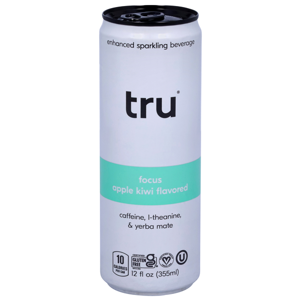 Save on Tru Focus Brain Blend Apple Kiwi Sparkling Water Order Online ...