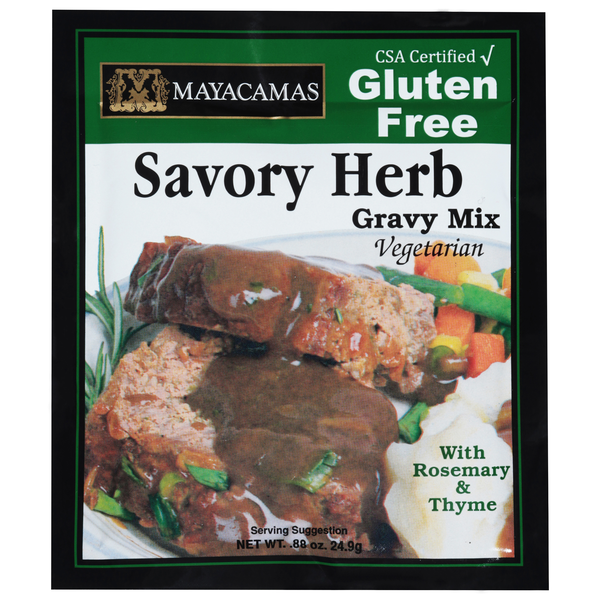 Save on Mayacamas Gluten Free Vegetarian Savory Herb Gravy Mix Packet ...