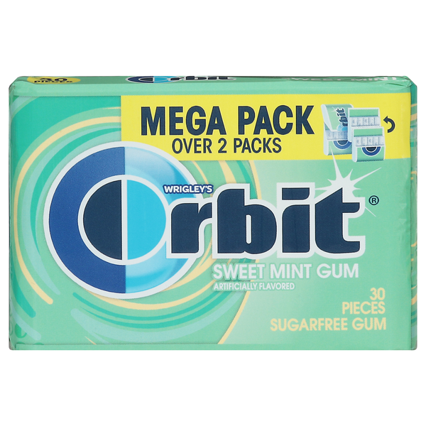 Save on Orbit Sugarfree Sweet Mint Gum Mega Pack - 2 ct Order Online ...