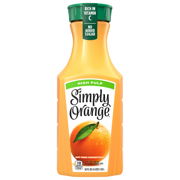 Save on Simply High Pulp Orange Juice Order Online Delivery | Stop & Shop