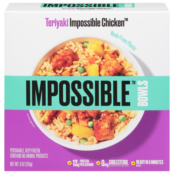 Save on Impossible Bowls Teriyaki Impossible Chicken Order Online ...