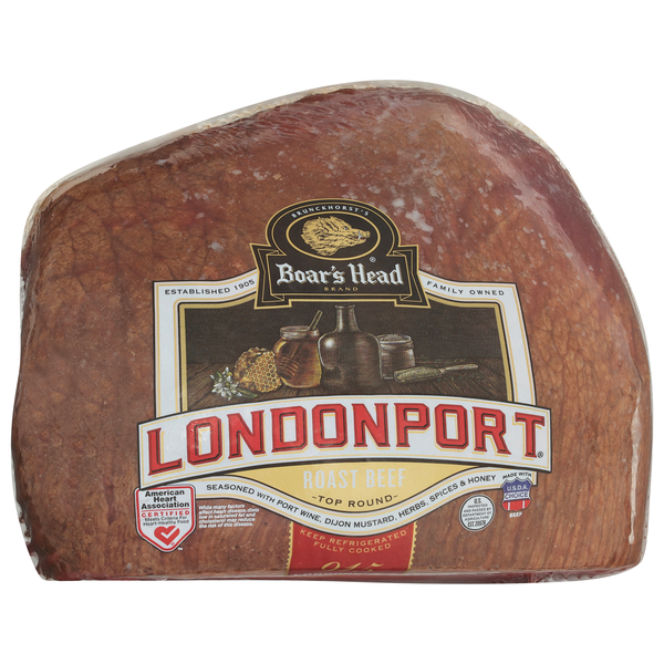 Save on Boar's Head Deli Londonport Top Round Seasoned Roast Beef ...