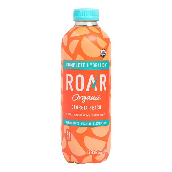 Save on ROAR Complete Hydration Organic Georgia Peach Enhanced Water ...