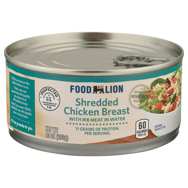 Save on Food Lion Shredded Chicken Breast in Water Order Online ...