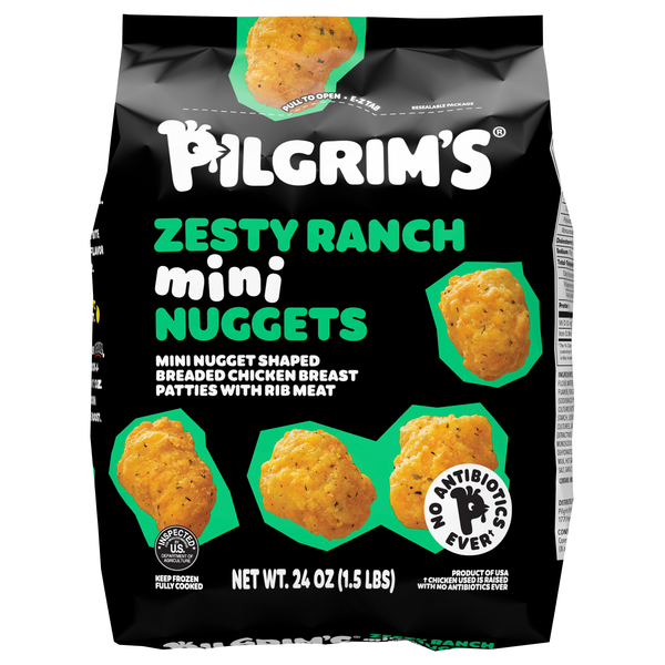 Save on Pilgrim's Zesty Ranch Mini Nuggets Frozen Order Online Delivery ...