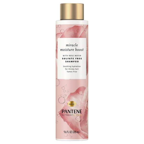 Save on Pantene Nutrient Blends Miracle Moisture Boost Rose Water ...