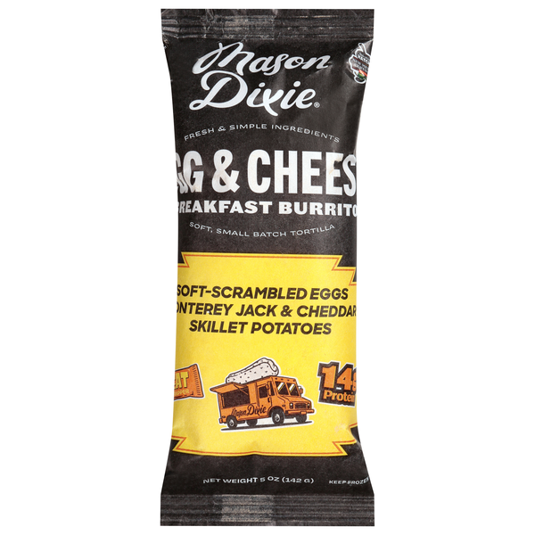 Save on Mason Dixie Eggs & Cheese Breakfast Burrito Order Online ...