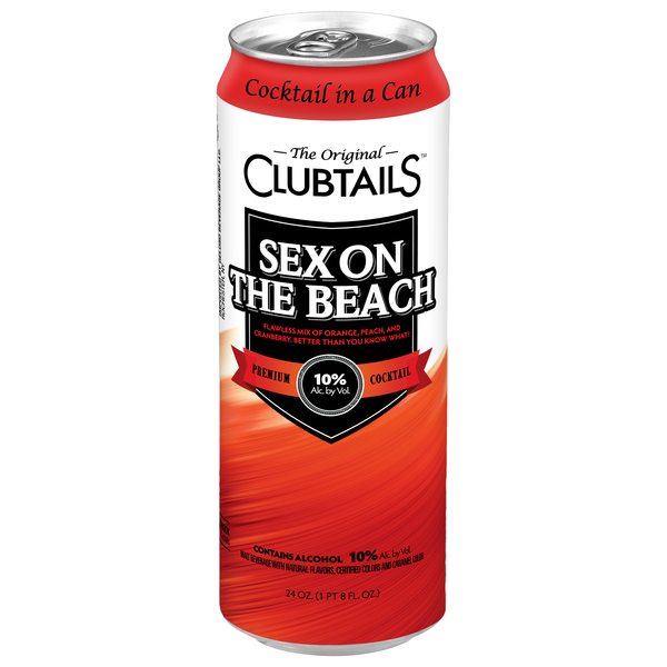 Save on Clubtails Sex On The Beach Cocktail (Single) Order Online Delivery | GIANT
