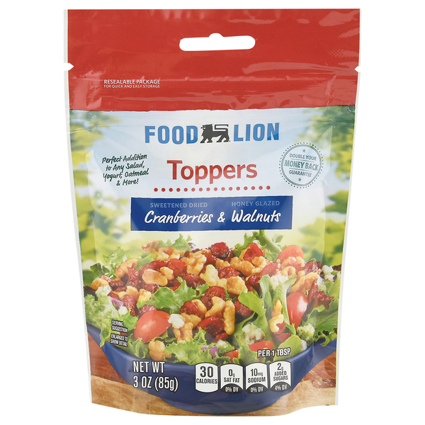 Save on Food Lion Cranberries & Walnuts Toppers Order Online Delivery ...