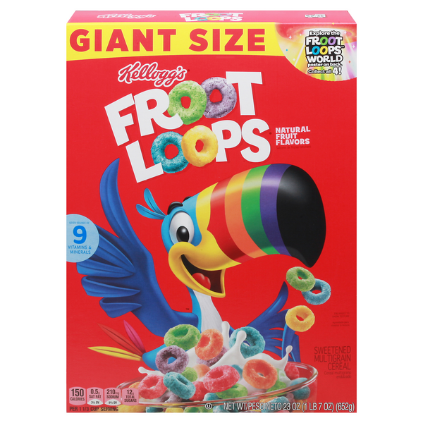 Save on Froot Loops Breakfast Cereal Giant Size Order Online Delivery ...