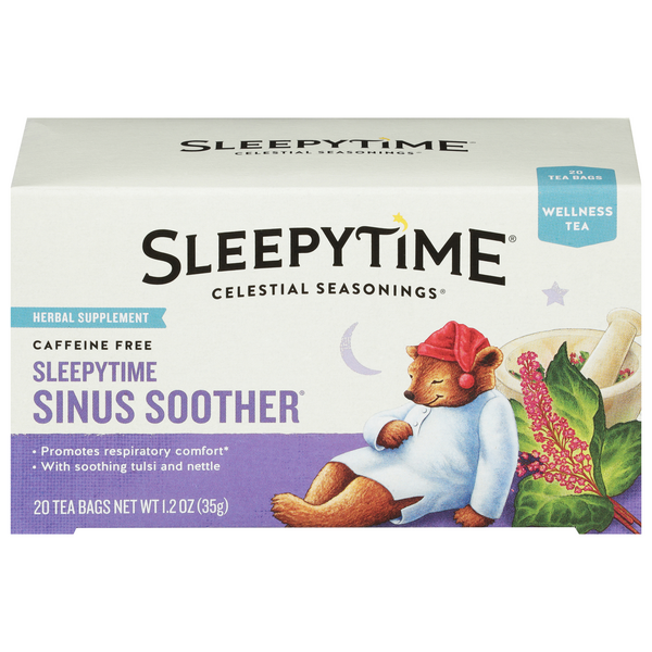 Save on Celestial Seasonings Caffeine Free Sleepytime Sinus Soother ...
