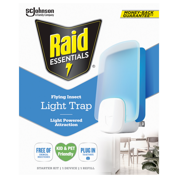 Save on Raid Essentials Flying Insect Light Trap Starter Kit Order ...