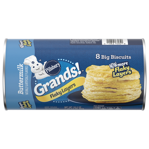 Save on Pillsbury Grands! Flaky Layers Buttermilk Biscuits - 8 ct Order ...
