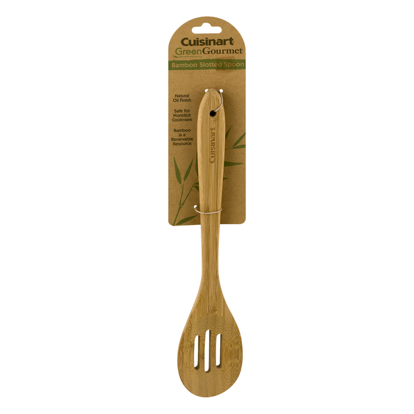 Save On Cuisinart Green Gourmet Bamboo Slotted Spoon Order Online Delivery Stop Shop save-on-cuisinart-green-gourmet-bamboo-slotted-spoon-order-online-delivery-stop-shop