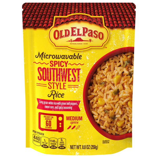 Save on Old El Paso 60 Second Microwave Medium Spicy Southwest Style ...