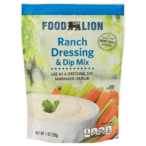 Save on Food Lion Ranch Dressing & Dip Mix Order Online Delivery | Food ...